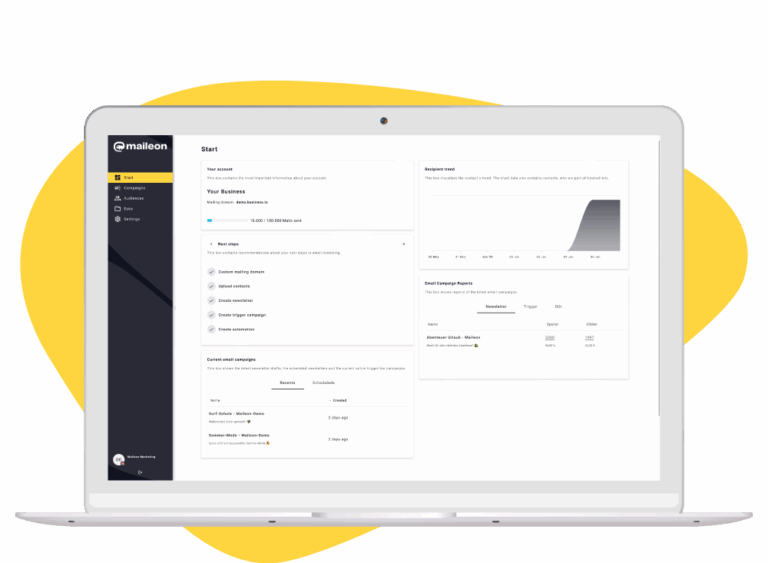Maileon im neuen Interface | Maileon E-Mail-Marketing